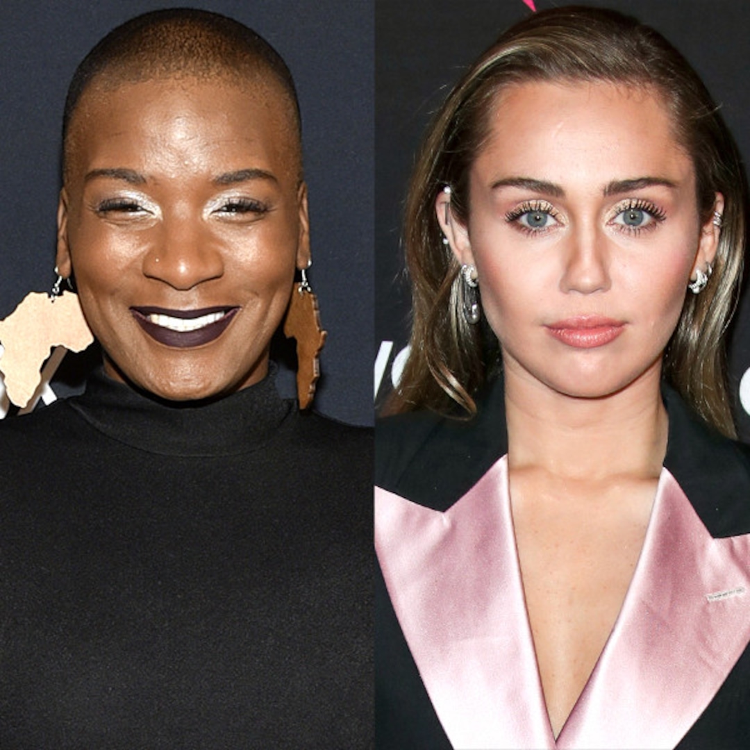 Miley Cyrus Tears Up While Honoring Janice Freeman at Memorial Service Miley Cyrus Tears Up While Honoring Janice Freeman at Memorial Service